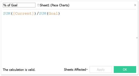 tableau progress chart labb by ag
