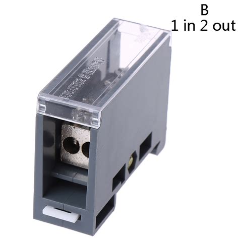 150a Din Rail Terminal Block Distribution Box One In Multiple Out