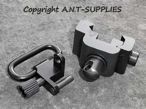 Rail Mount QD Sling Swivels Weaver Picatinny Base