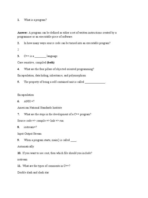 Programming Practice Pdf C Subroutine