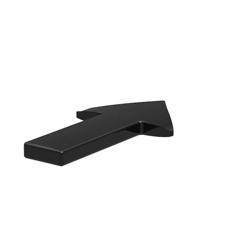 Premium Photo Isolated Arrow 3d Illustration Rendering