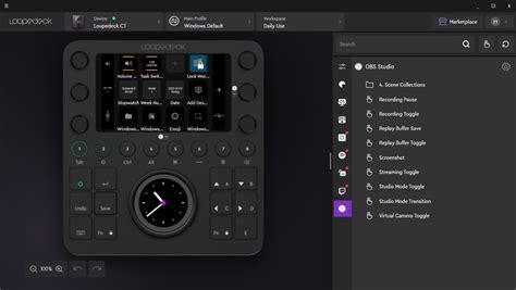 Actions Missing In Loupedeck Profile For OBS Studio Issue Loupedeck Open Source