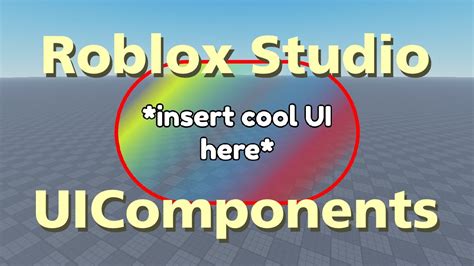 All Roblox UIComponent Objects In Under Minutes YouTube