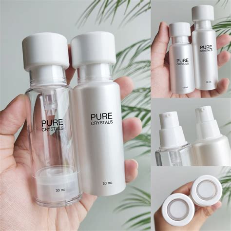 ขวดสุญญากาศรุ่นใหม่ รหัส Purecrystalsproducts บรรจุภัณฑ์