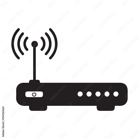 Collection Of Stock Vector Images Depicting Symbols And Icons Related To Wireless Wi Fi