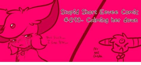 Ssec 293 Calming Her Down Stupid Short Eevee Comic Amino