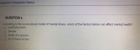 solved question completion status question 1 according to