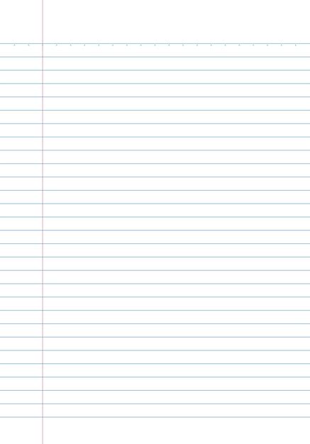 Premium Vector Notebook Paper Background Lined Notebook Paper