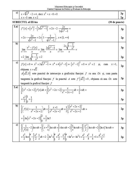 Subiectele la Matematică au fost publicate pe edu ro Digi24
