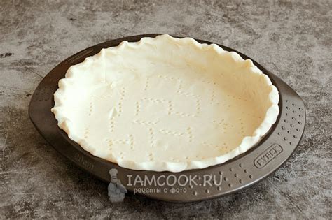Яблочный пирог из слоеного бездрожжевого теста — рецепт с фото пошагово