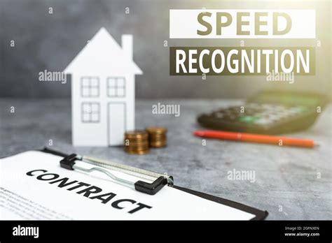 Inspiration Showing Sign Speed Recognition Business Showcase