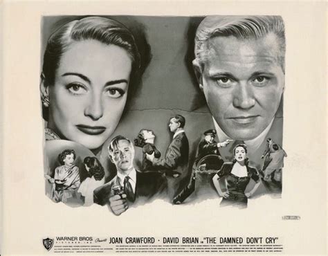 “the Damned Dont Cry” Warner Brothers 1950 Joan Crawford Film