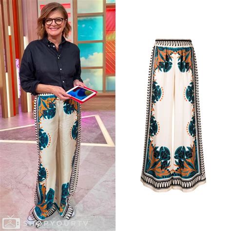 Julia July 2024 Julias Printed Wide Leg Trousers Shop Your Tv