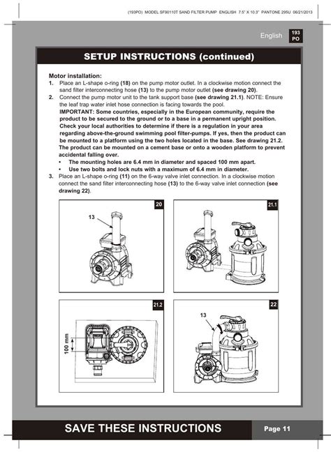 Step By Step Guide Intex Pool Pump Setup Diagram