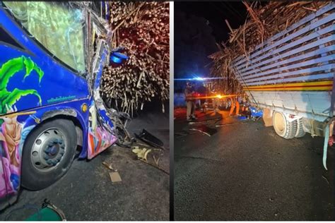 Bangkok Post Field Trip Bus Crash Leaves Driver Dead 47 Injured