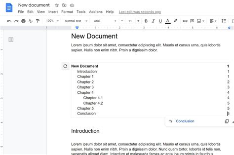 Making Table Of Contents In Google Docs At Clemente Herrera Blog