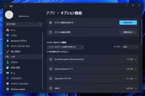 Windows 11 に Iisinternet Information Servicesをインストールする Iis Internet Information Service