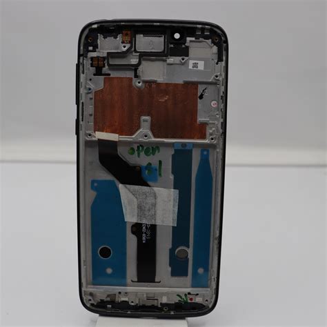 Tela Display Motorola Moto G7 Play Preto Com Aro Xt1952 Somos A
