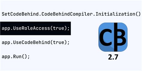 Codebehind 27 Released Role Access Added Dev Community