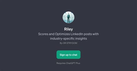 Riley Ai Tool For Linkedin Post Optimization