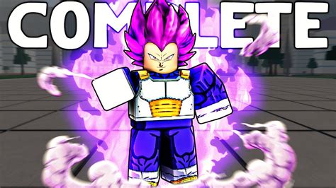 VEGETA MOVESET Is FULLY COMPLETE In Z Battlegrounds Roblox YouTube