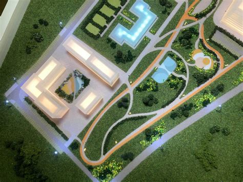 Архитектурный Макет жилого комплекса Unikey