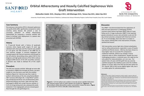 Pdf Orbital Atherectomy And Heavily Calcified Saphenous Vein Graft