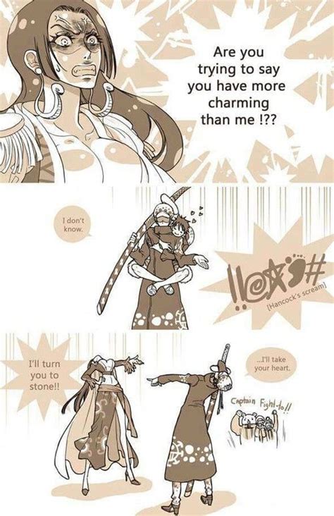 Boa Hancock Vs Lawlu Meme De One Piece One Piece Manga Personajes De