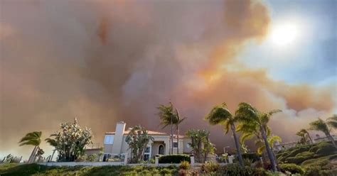 Fire Burns At Least 20 Homes In Wealthy California Town Of Laguna