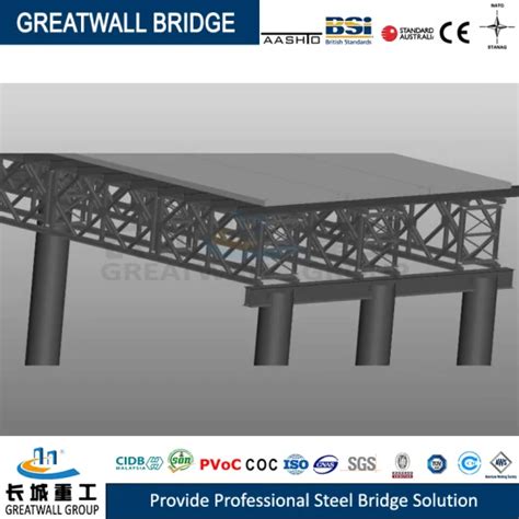 Steel Prefab Modular Structure Bailey Truss Bridge Bailey Bridge And Deck Highway Bridge And