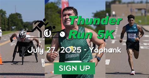 2025 Thunder Run 5k Run Walk