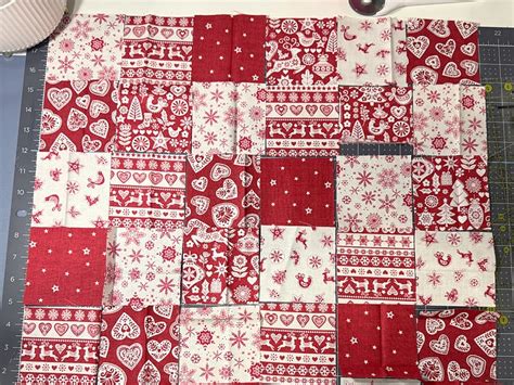 5 Little Monsters Simple Patchwork Christmas Pillow