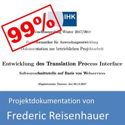 Fazit Projektarbeit Fachinformatiker