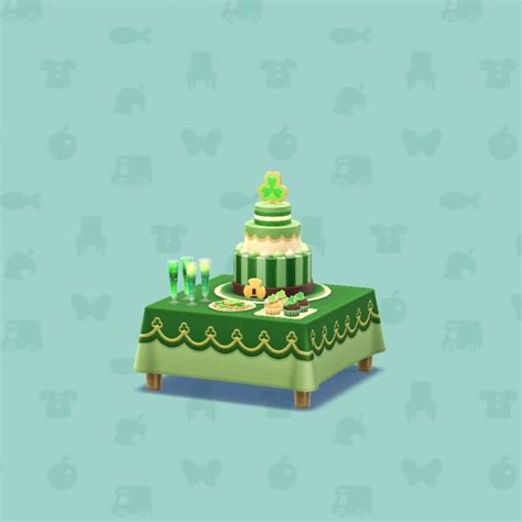 【ポケ森】家具「シャムロックパーティーのテーブル」の入手方法、使い道【どうぶつの森 ポケットキャンプ】 攻略大百科