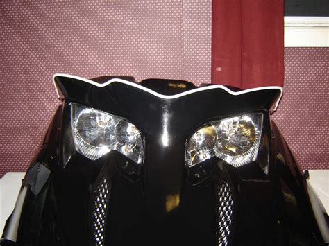 My Home Made Headlight Covers Hardcore Sledder