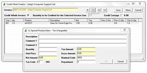 Adept Sage 50 Credit Note Creator Online Powered By Online50