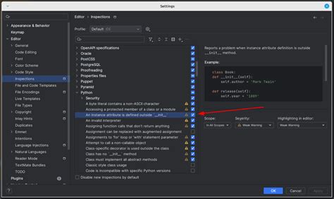 How To Disable Defined Outside Init Messages And The Yellow Underline Ides Support