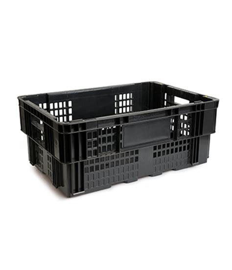 Inter Stacking Crate Semi Vented Base Virgin Material Epacon Supplies