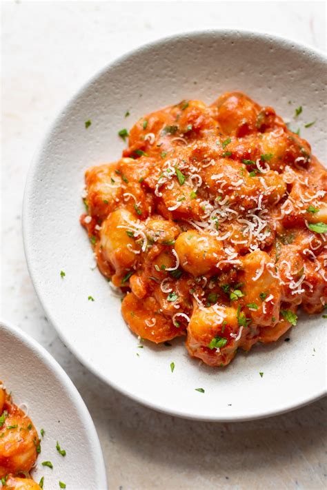 Gnocchi With Tomato Sauce • Salt And Lavender