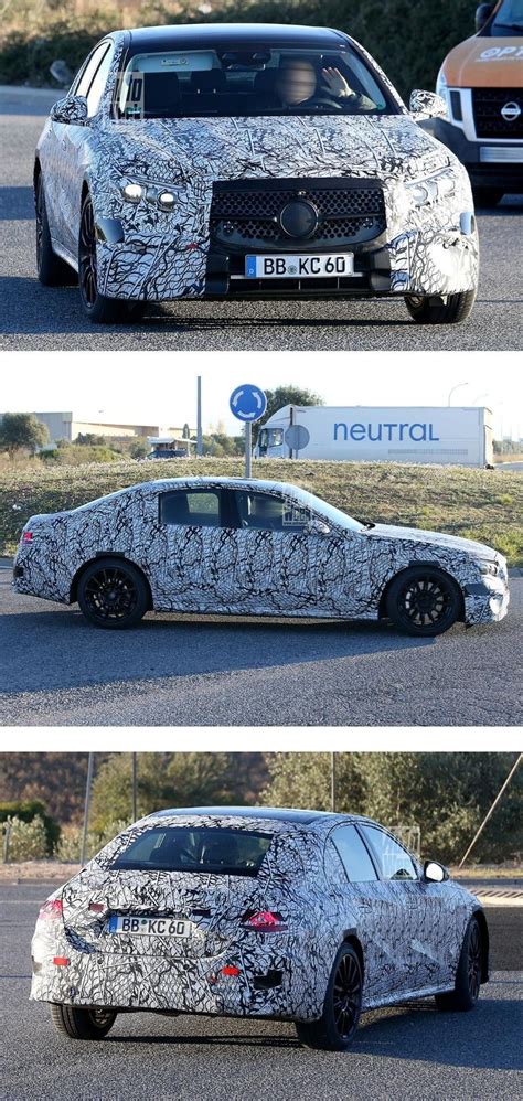 2023 E Class Finally Starts Testing In Production Body Notice The Big