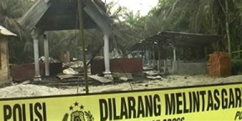 10 Orang Jadi Tersangka Pembakaran Gereja Di Aceh Singkil 4 Buron