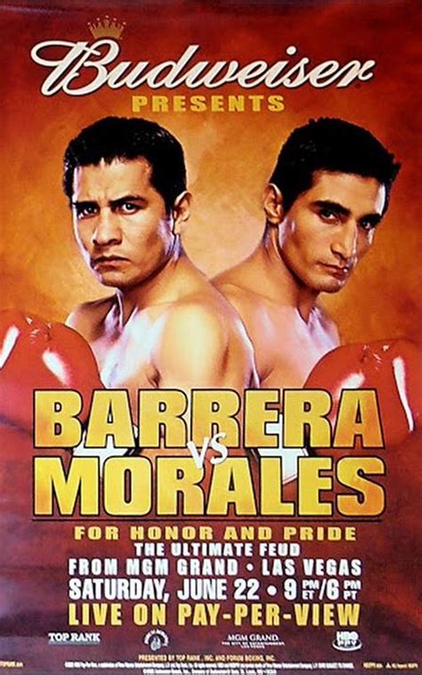 Top Rank Classics Erik Morales Vs Marco Barrera 2 June 22nd 2002