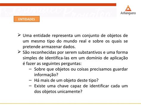 Aula 5 Modelo De Entidade E Relacionamento MER PPT