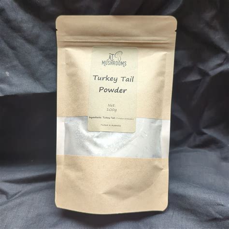Premium Organic Turkey Tail Mushroom Powder Traditional Wellness A