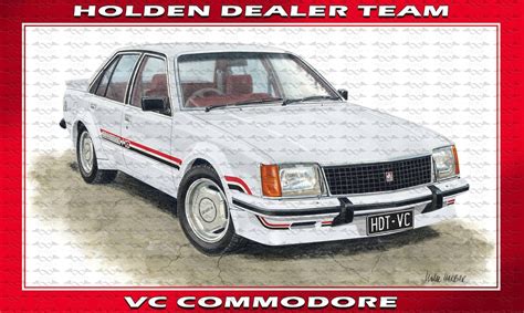 Peter Brock Holden Vc Commodore Sedan White Flag 150cm X 90cm New