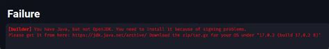 OpenJDK Compatibility Issue Reisxd Revanced Builder GitHub