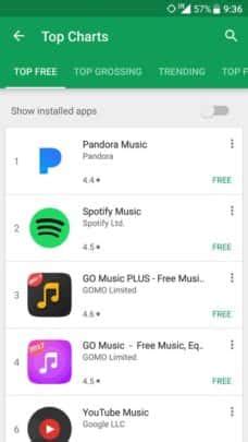 Google Is Testing New Play Store UI Highlighting Ranked Apps