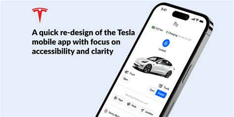 Tesla Mobile App Redesign Figma