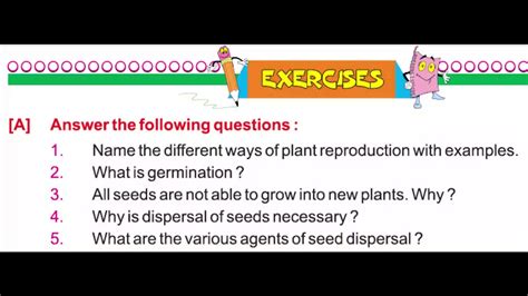 5th Class Science Chapter 1 Ques A Youtube