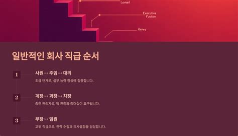 계장 직급 회사 직급 위치 주임 대리 계장 실장 뜻 업무별 구분 방법 네이버 블로그